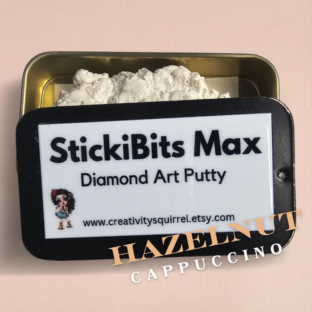 Hazelnut Cappuccino Stickibits Max Scented Diamond Art Putty, Hybrid ...