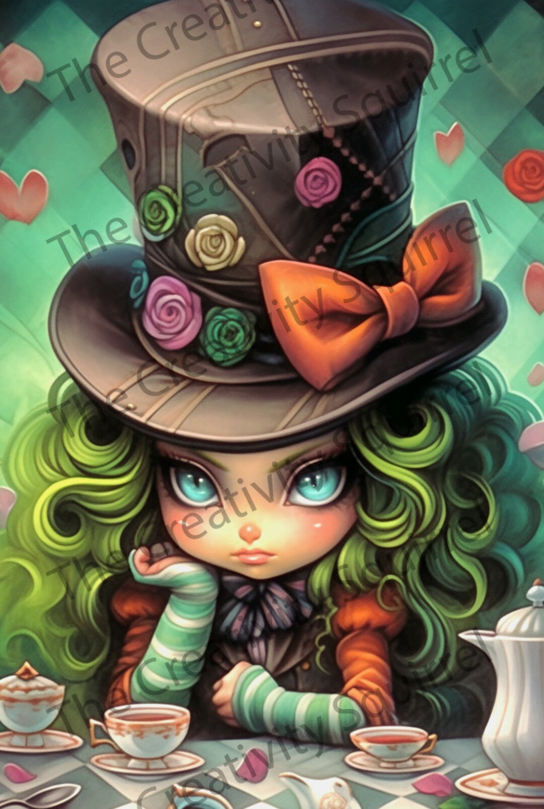 PRE ORDER SQUARE - Diamond Art Kit - Licensed Artwork - Ms Hatter ...
