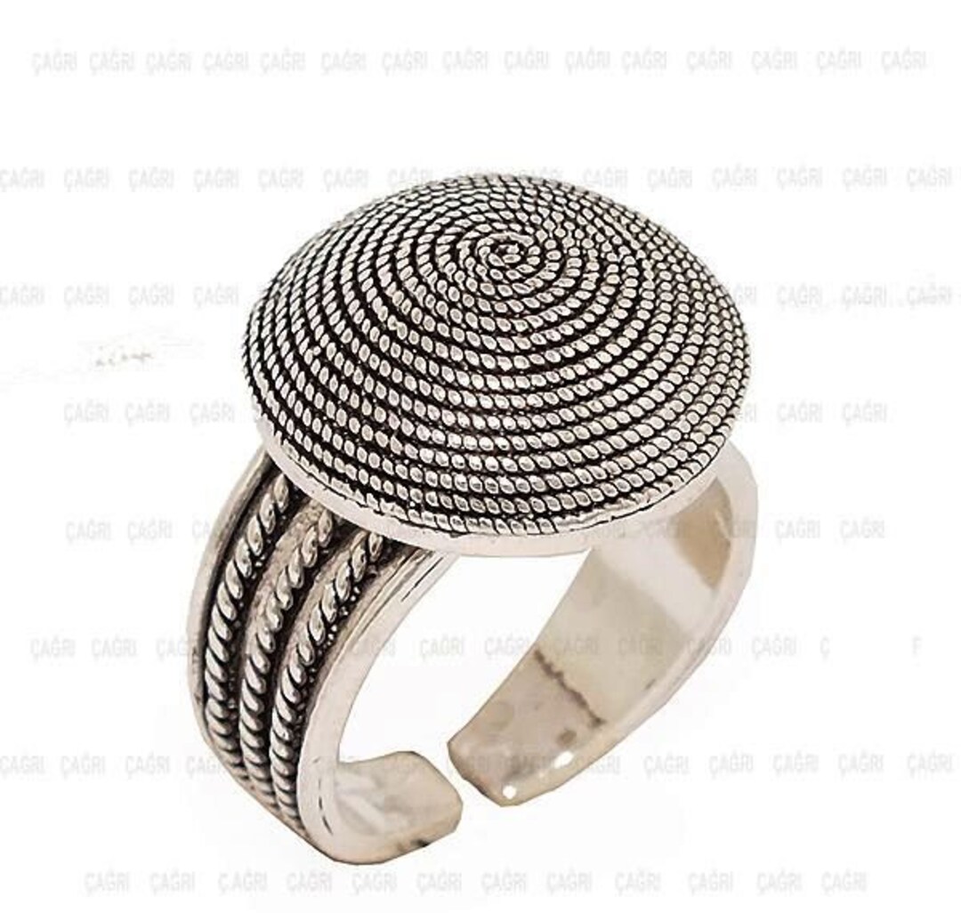 Telkari Silver Ring, 100% Handmade Ring, Womens Jewelry, Womens Ring ...