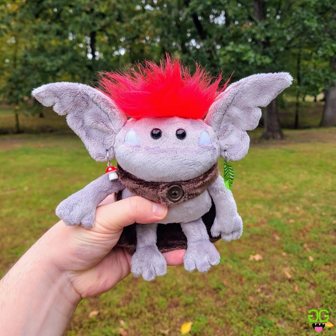 Thorn - Goblin Plush - Fantasy Creature - OOAK Art Doll - Creepy Cute ...