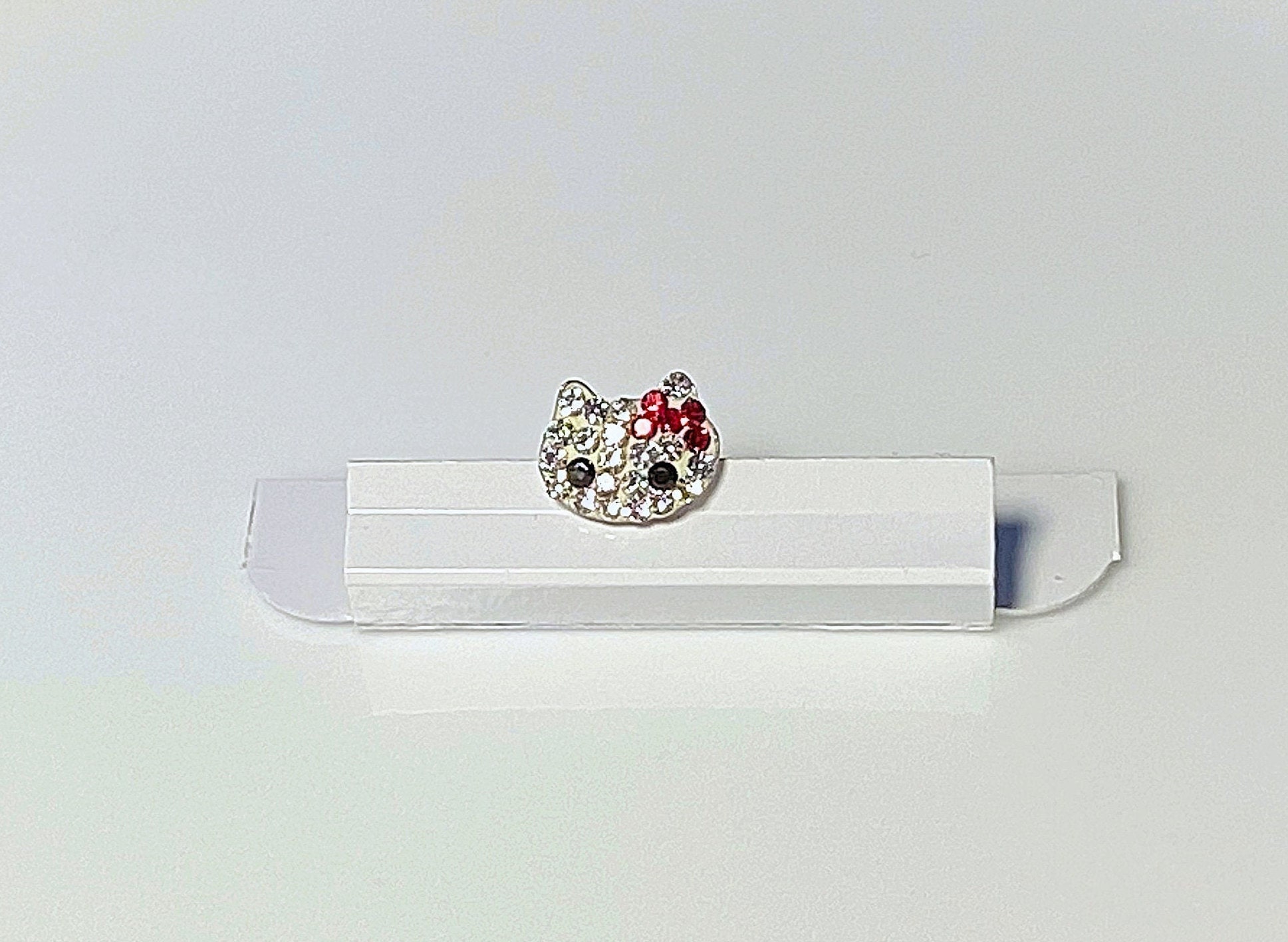 Hello Kitty Ear Cartilage Helix Earlobe 16g Screw Back Stud | Etsy