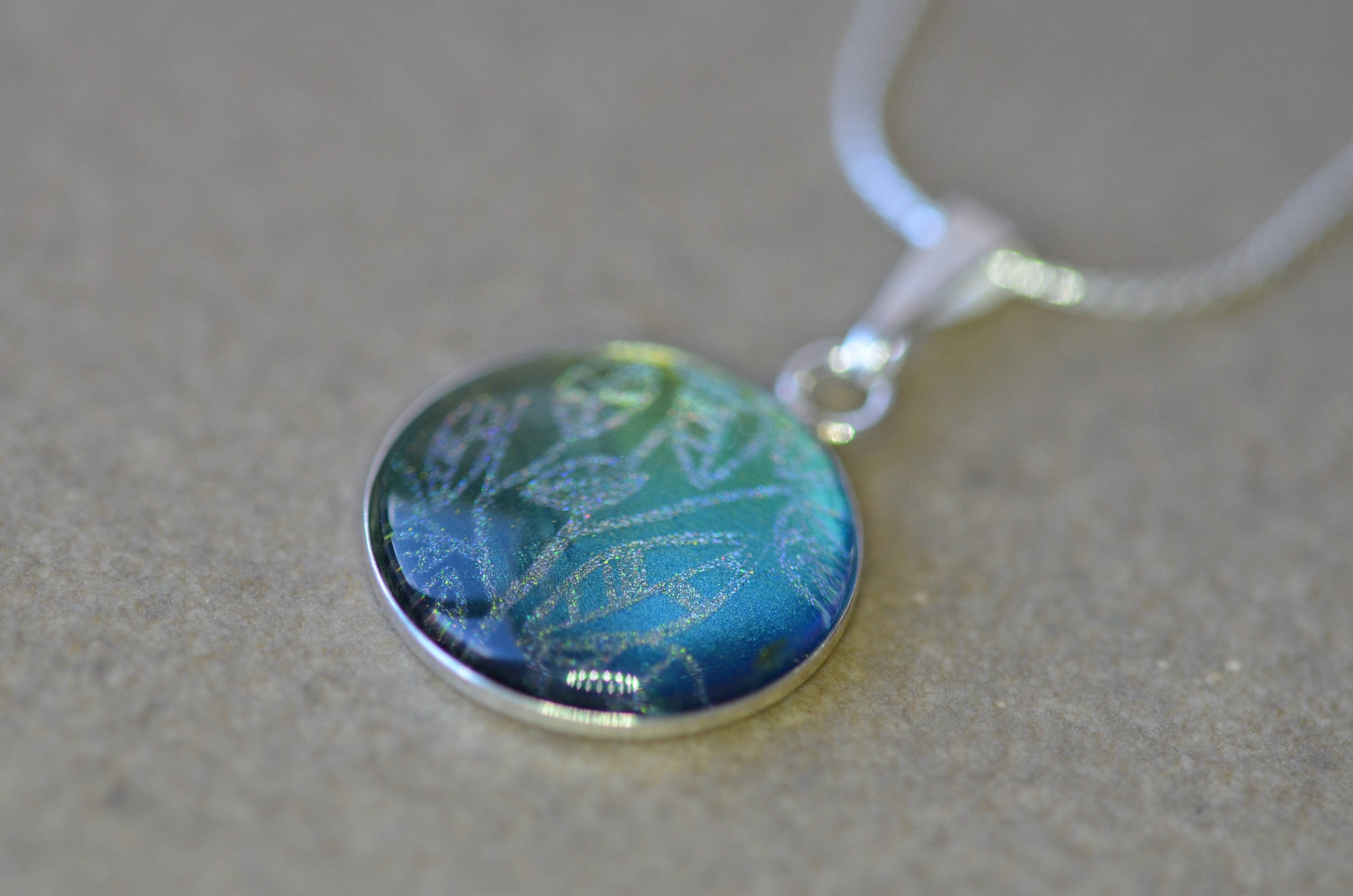 Sterling Silver Tree Branch Necklace Sterling Silver Pendant With Chain ...