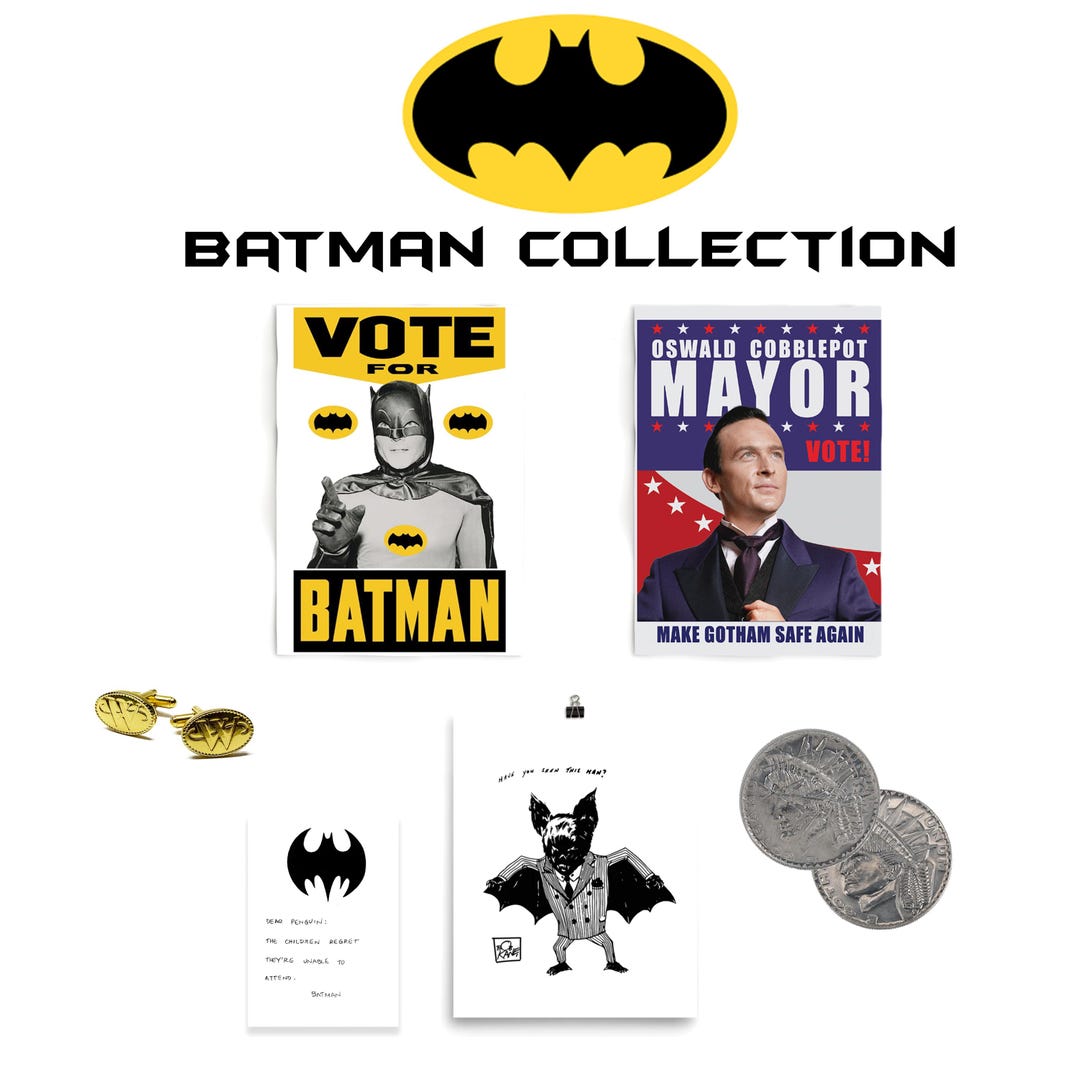 Batman Replica Movie Props Collection Burton Nolan - Etsy