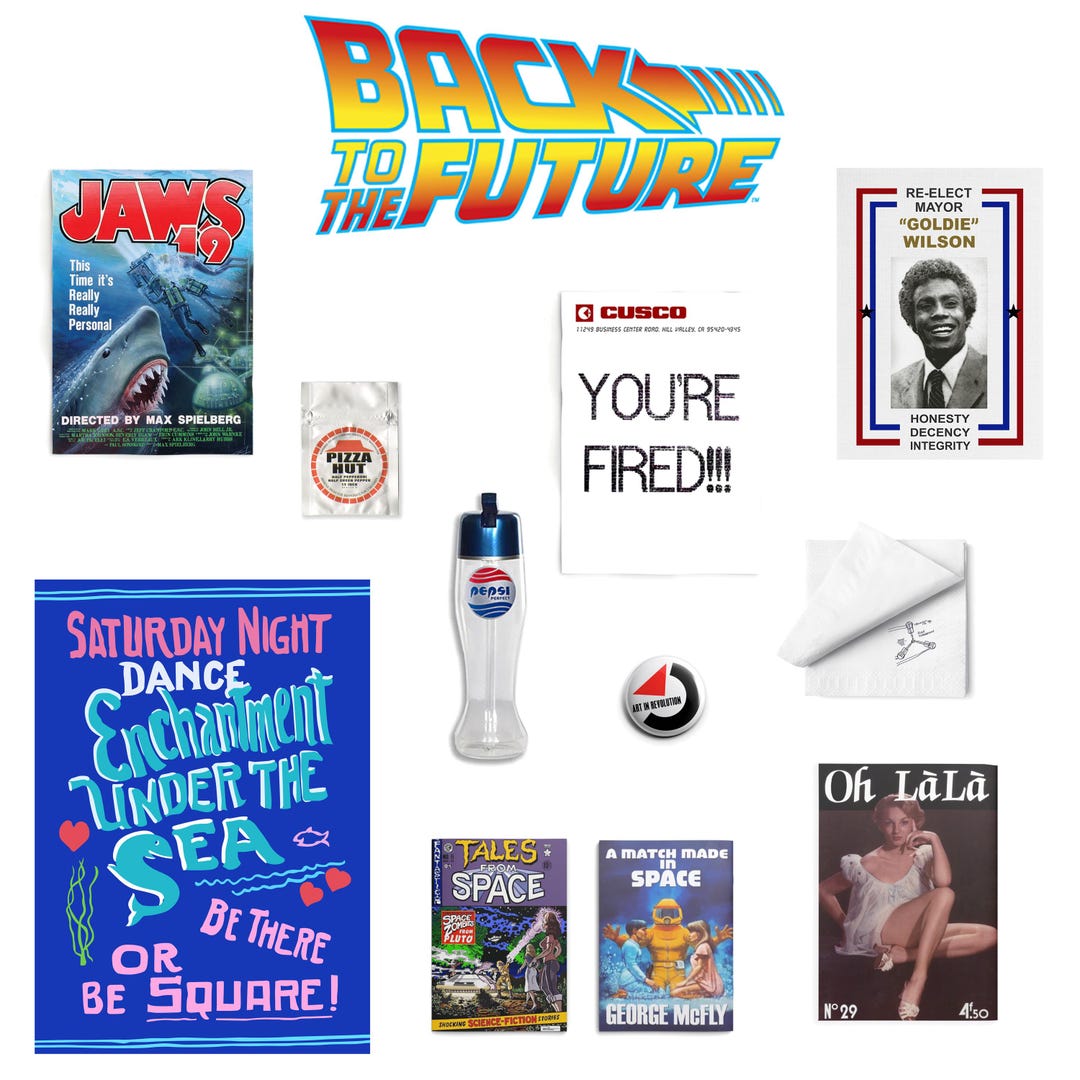 Back to the Future Replica Movie Props Collection BTTF - Etsy