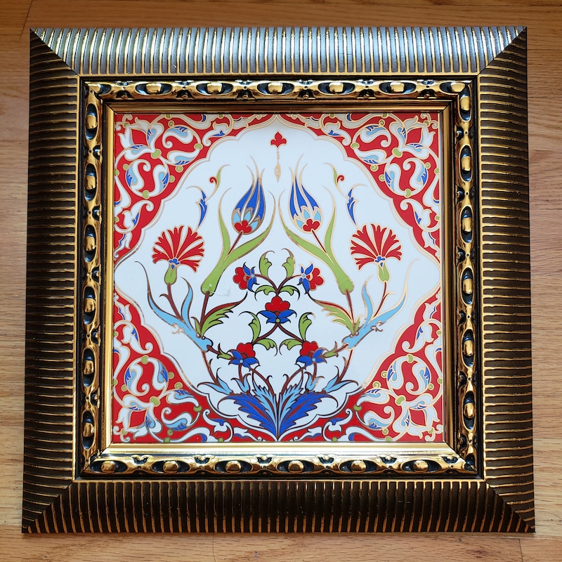 Turkish Tile Mural - Etsy
