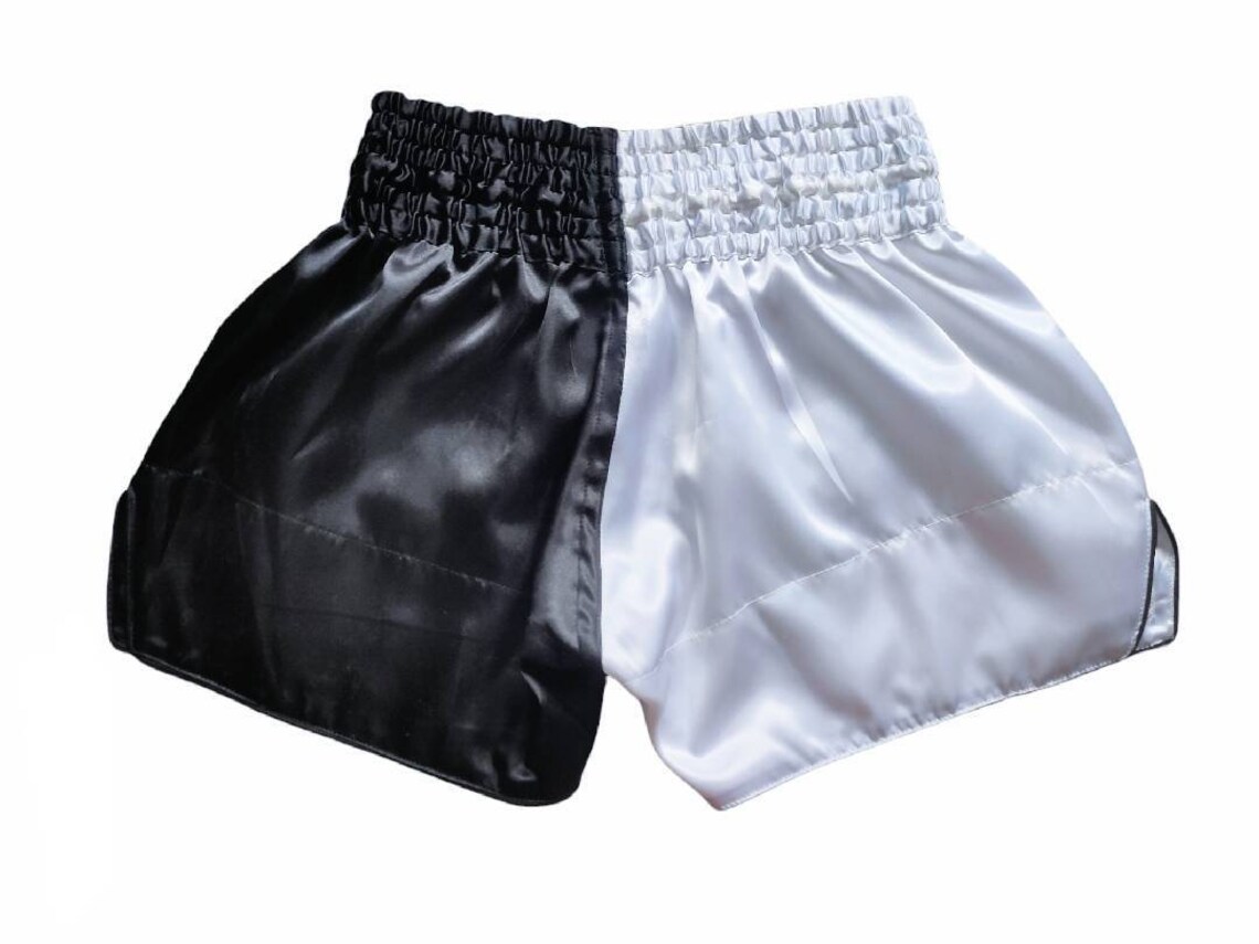 Limited Muay Thai Boxing Shorts Ying Yang Satin Wik-rom Brand - Etsy