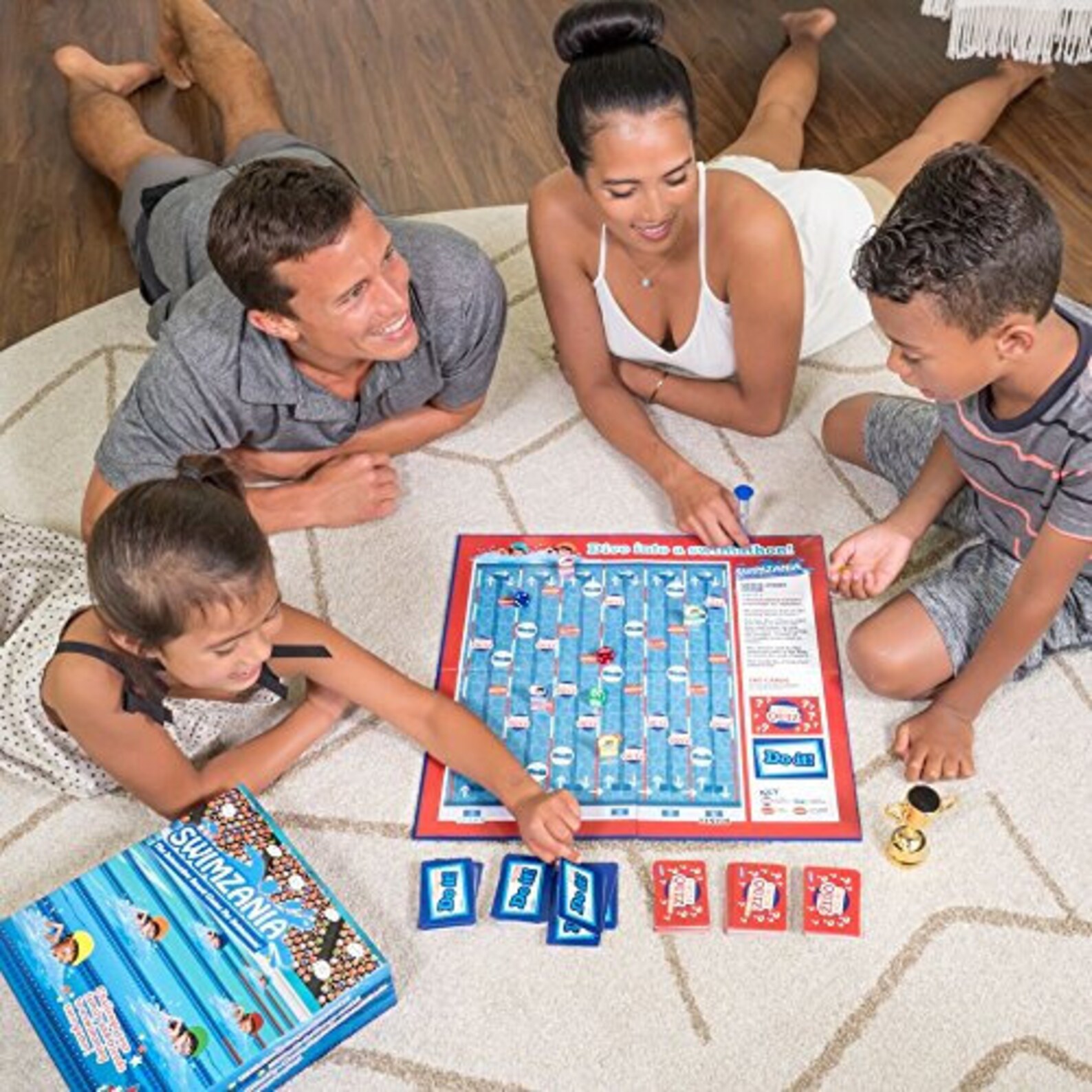 Swimzania Board Game – Interactive Swimming Race Game for Kids Ages 4 ...