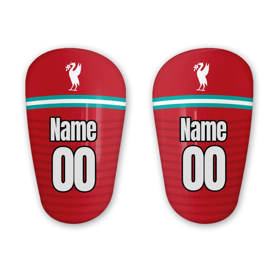 Personalised Mini Shin Pads – Custom Mini Shin Guards Name Number ...