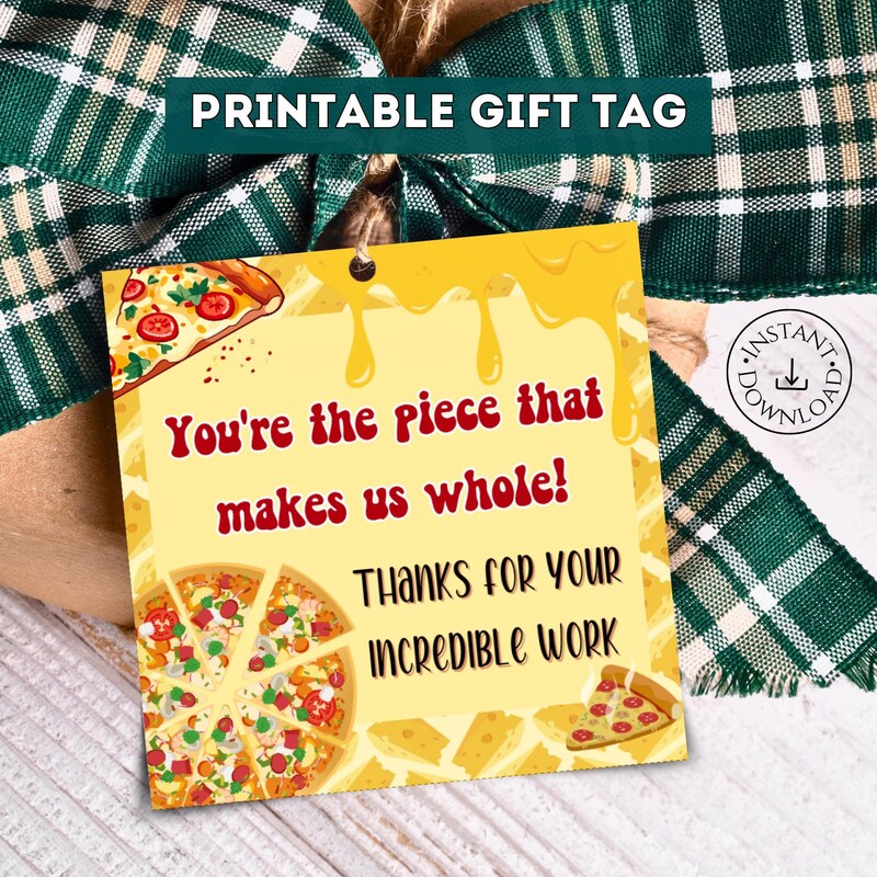 Staff Appreciation Pizza - Etsy