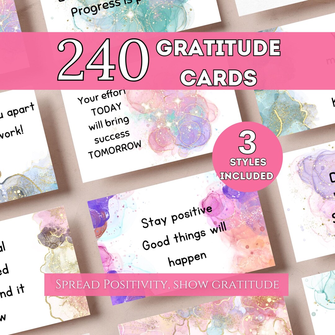 Positive Affirmations Cards Printable Digital Affirmation Cards Work ...