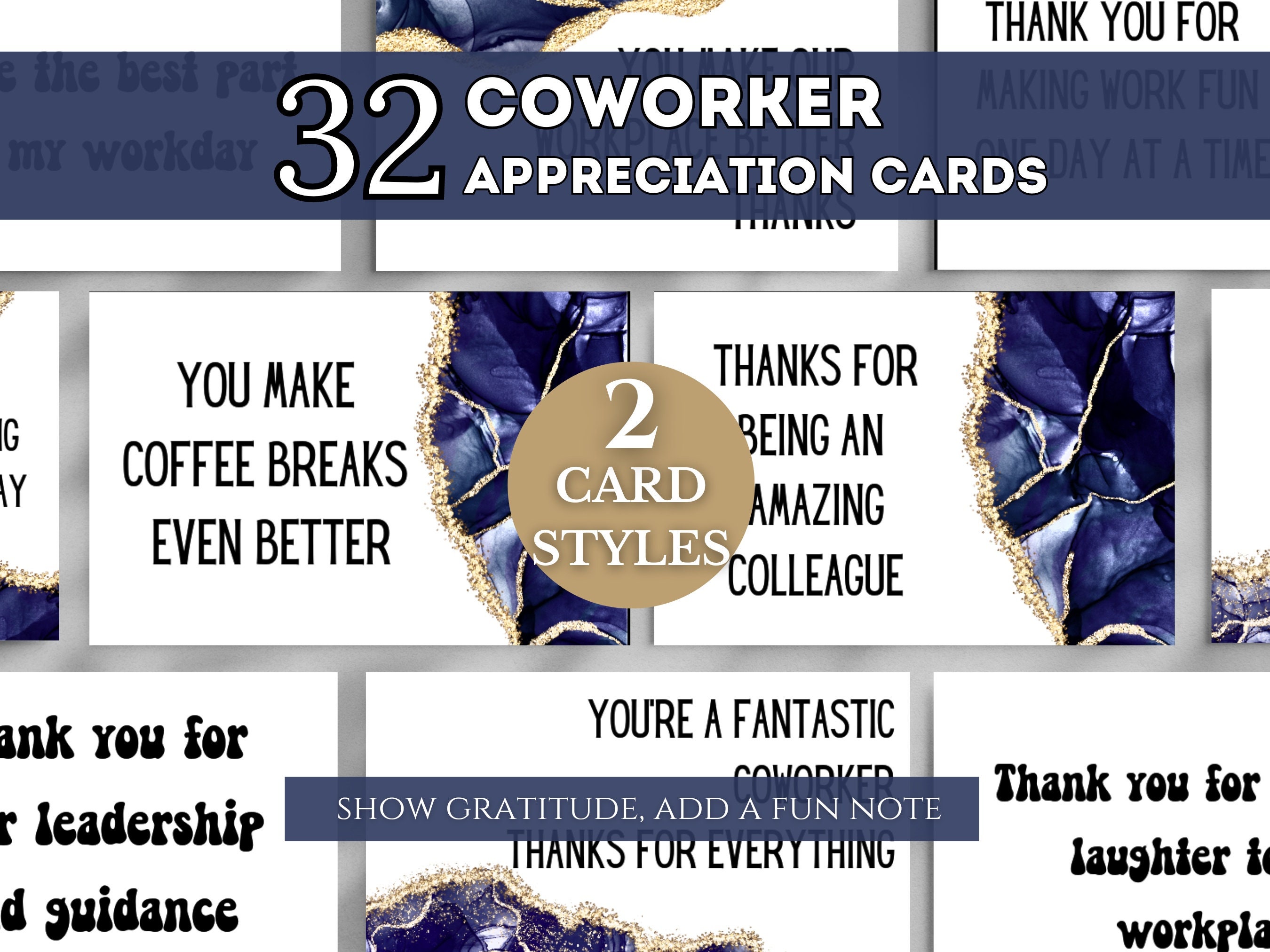 Coworker Appreciation Cards Team Appreciation Gifts for Coworker ...