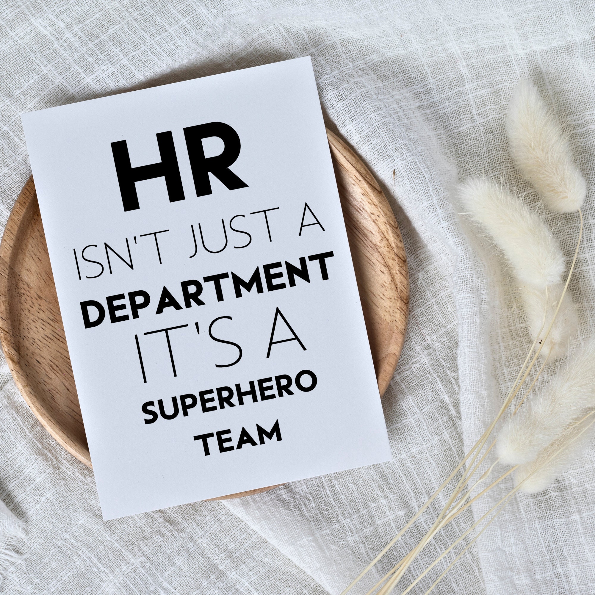 HR Office Decor for Team Office Decor for Women Motivation Wall Art ...