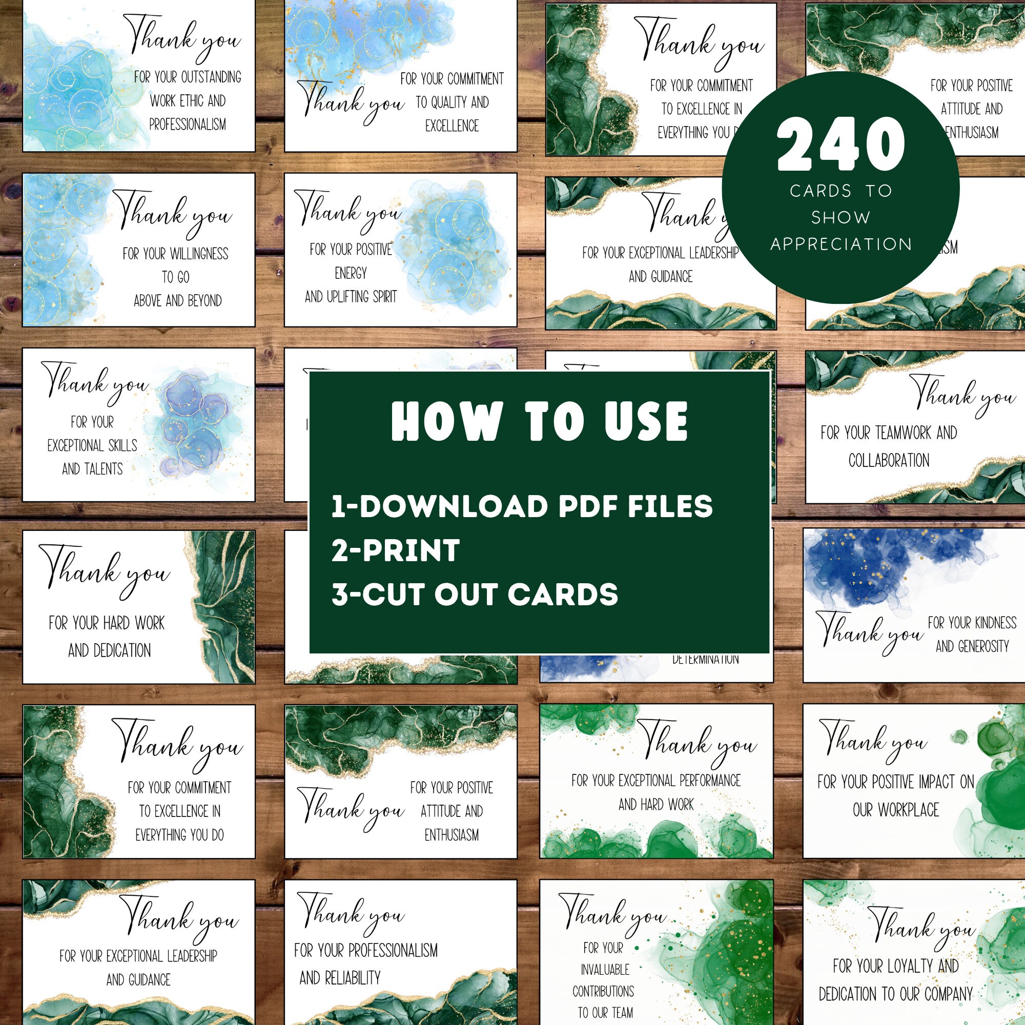 Employee Appreciation Cards Printable Tag Thank You Employee ...