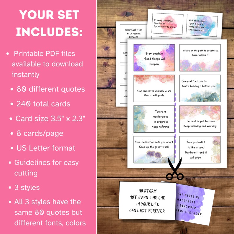 Printable Positive Affirmation Cards Teacher Appreciation Gift ...