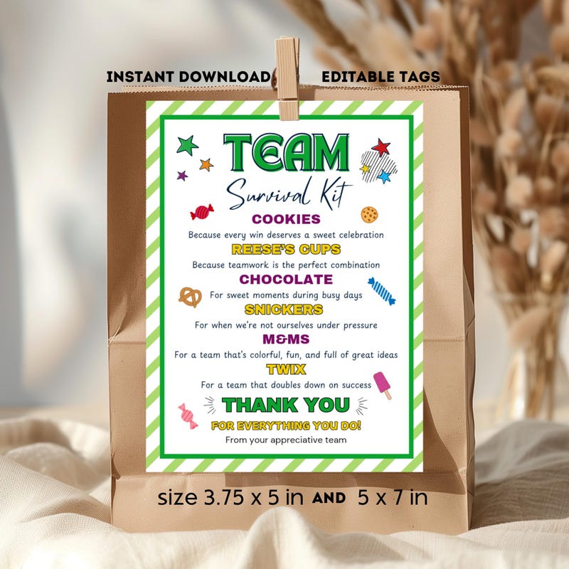 Employee Survival Kit - Etsy
