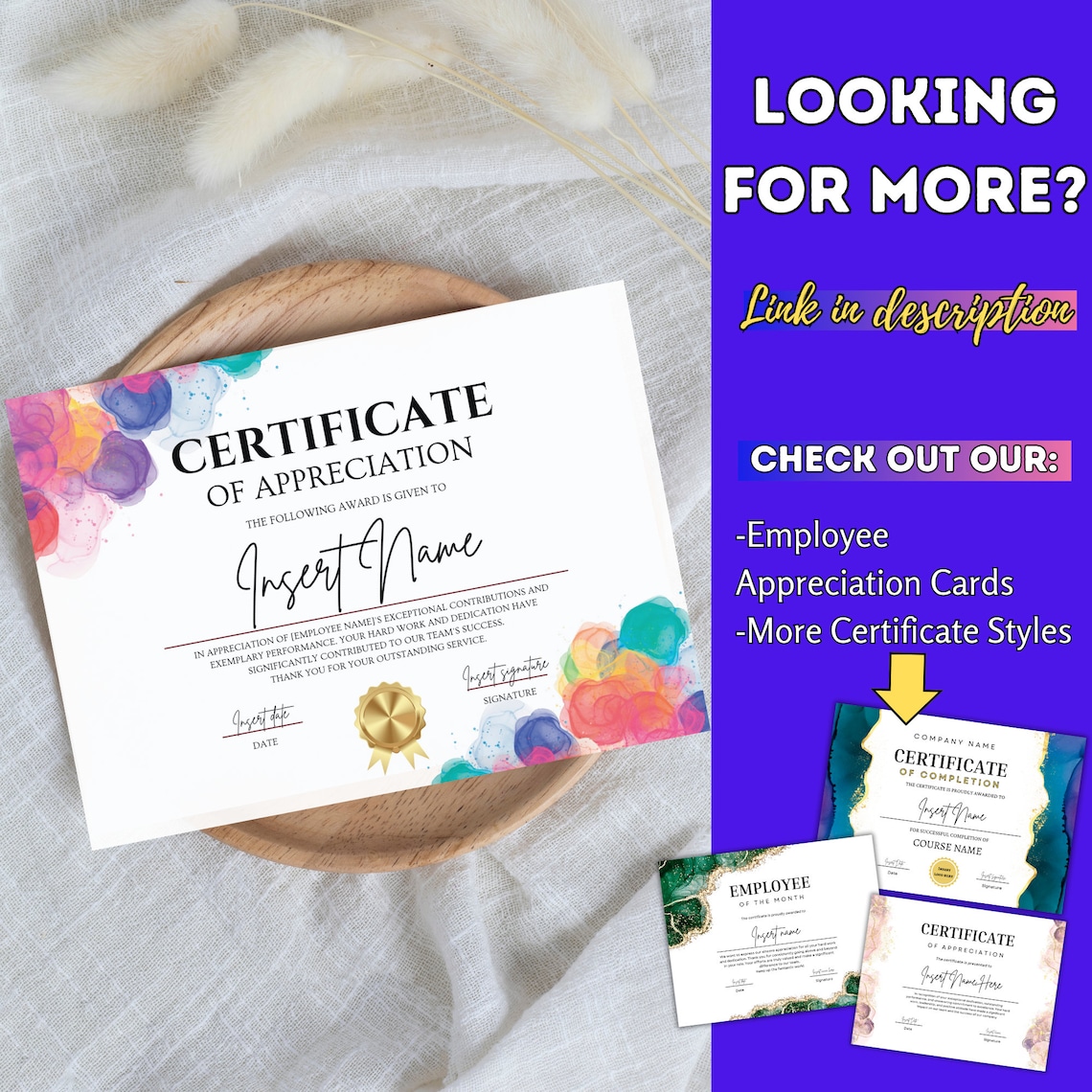 Employee Appreciation Certificate Template of Employee Recognition ...