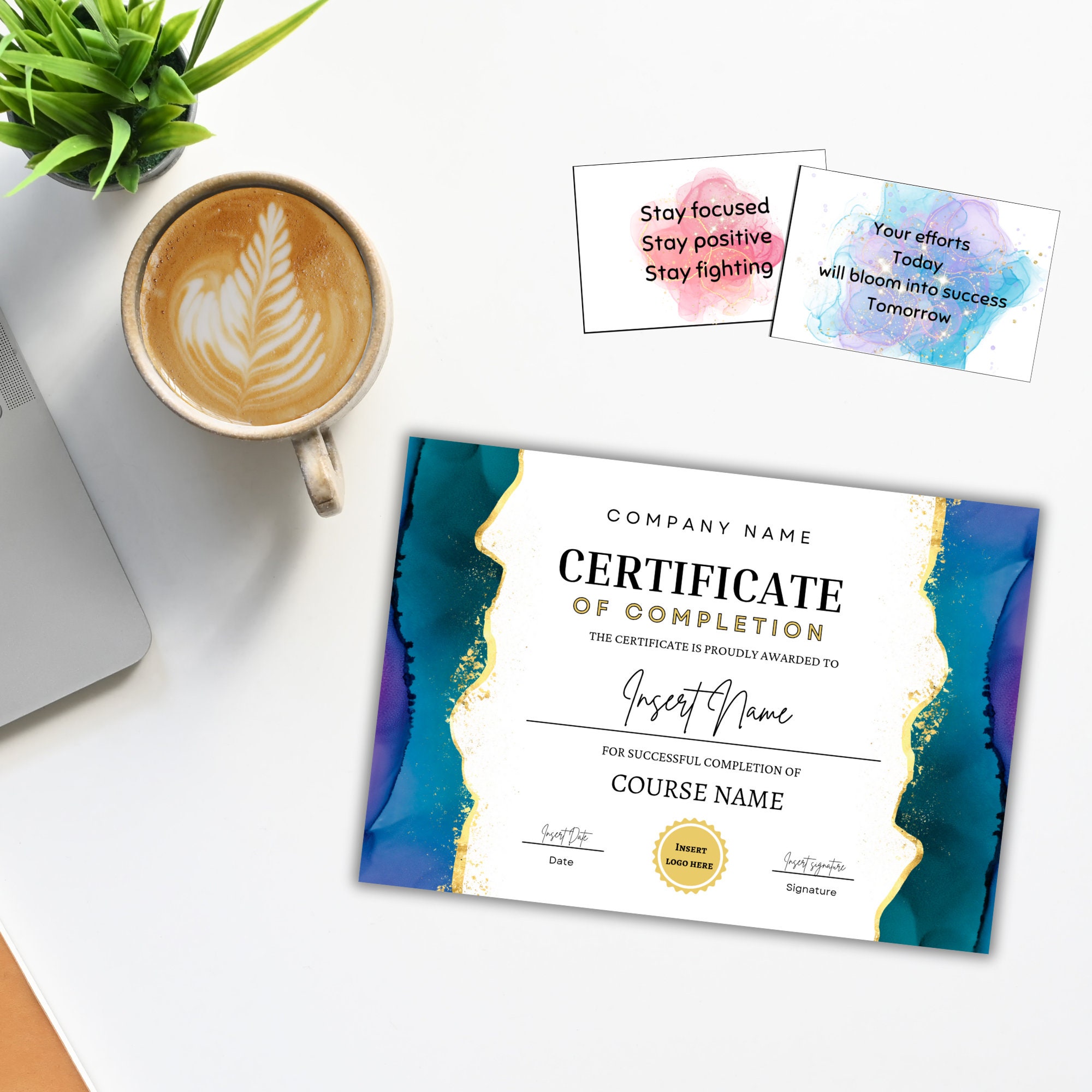 Editable Certificate of Completion Template: Employee Appreciation ...