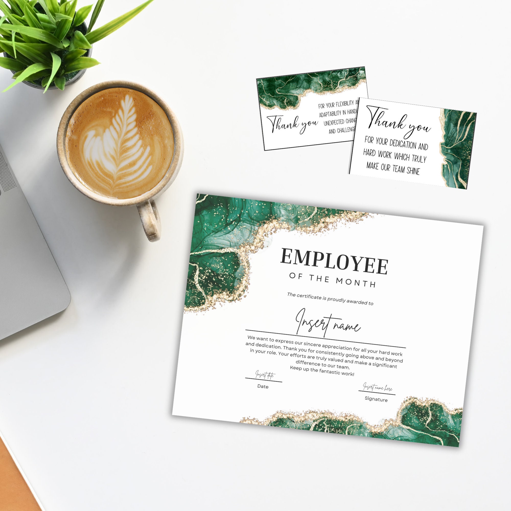 Certificate of Appreciation Awards Employee Recognition Office ...