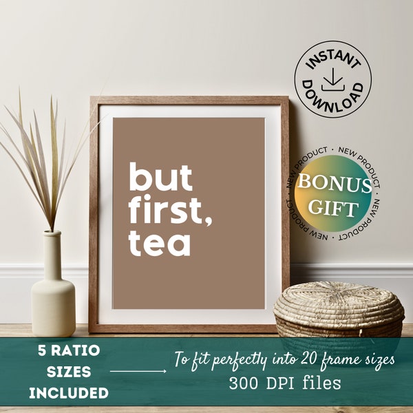 But First Tea - Etsy