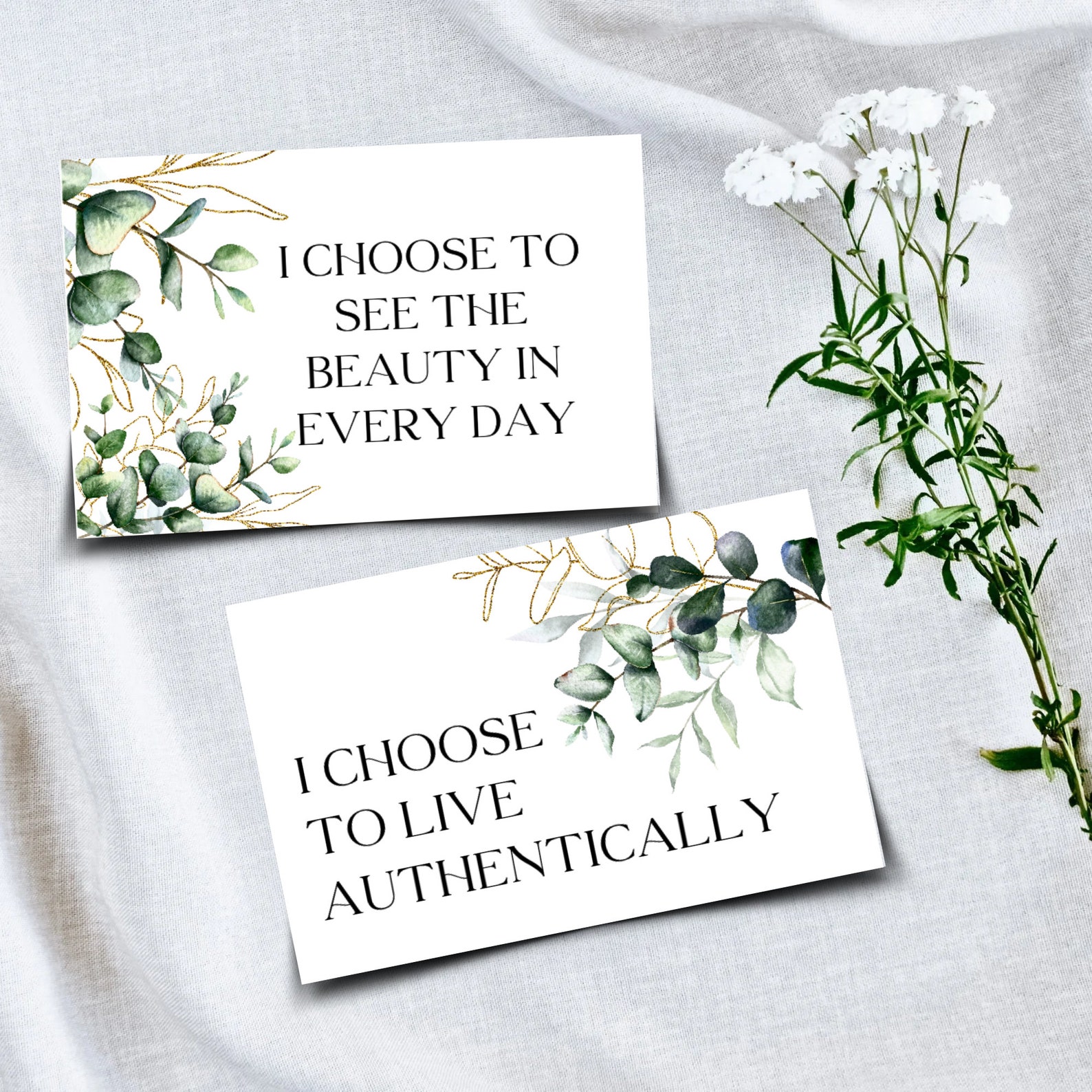 80 Self-love Affirmation Cards: Positive Quotes, Personal Growth ...