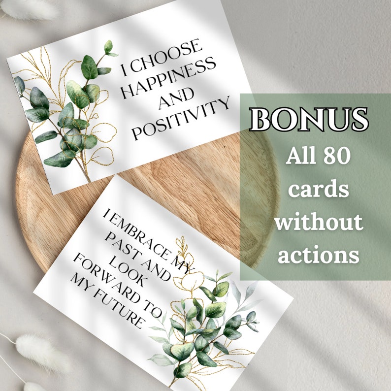 80 Self-love Affirmation Cards: Positive Quotes, Personal Growth ...