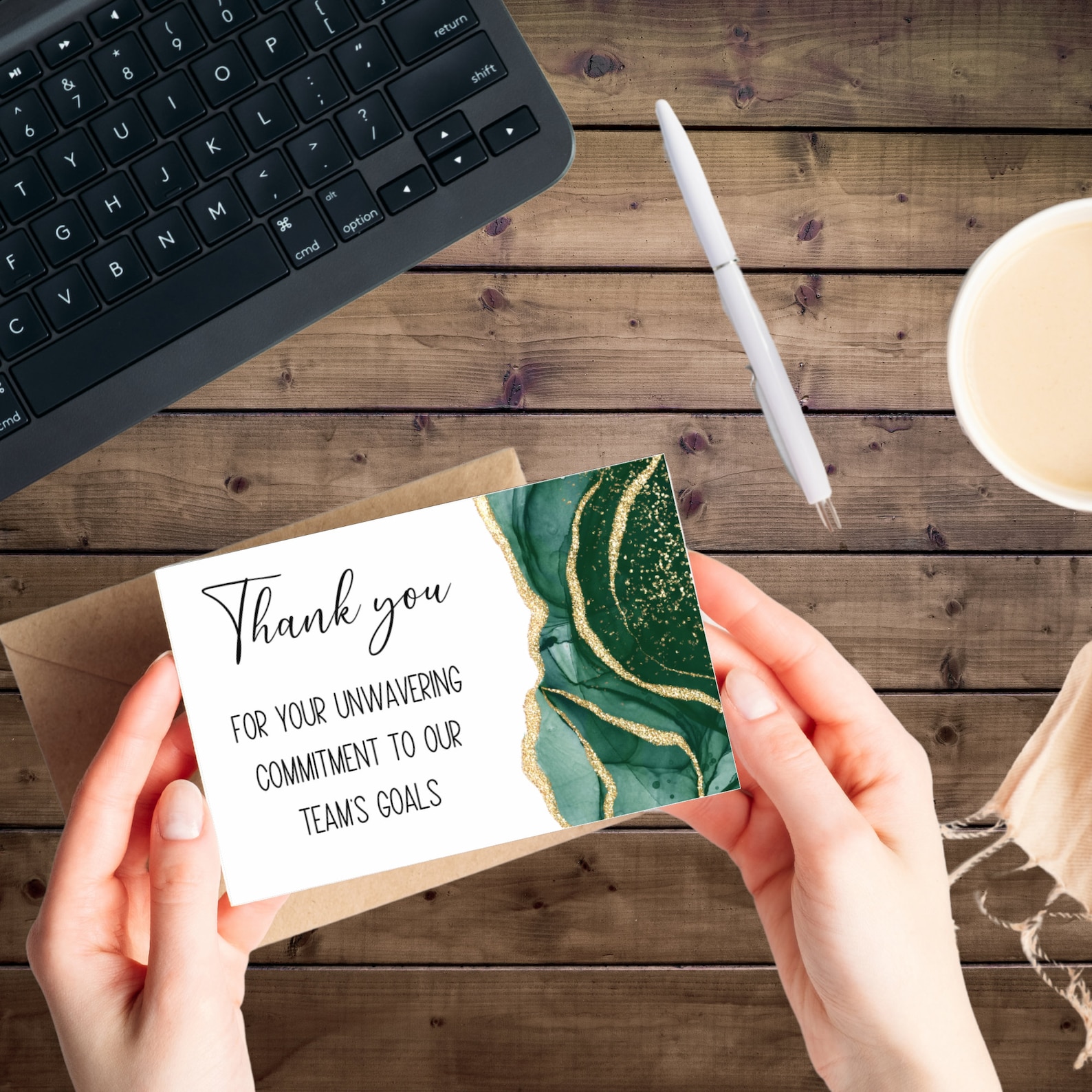 Employee Appreciation Cards: Printable Thank You Notes (digital ...