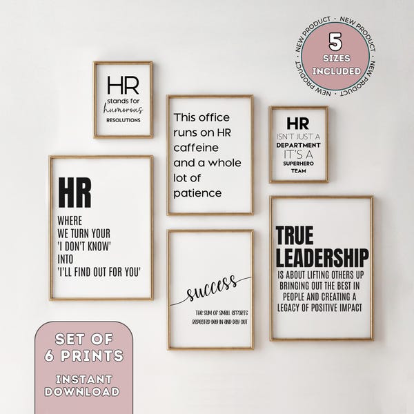 Hr Office Signs - Etsy