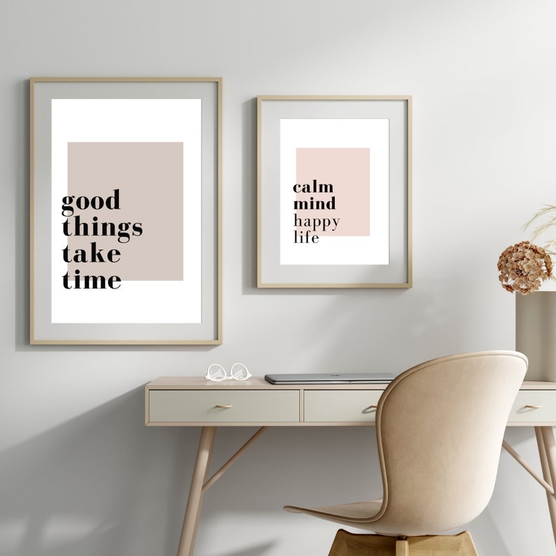 Office Quotes Poster Set of 3 Printable Office Quotes Desk Decor Women ...