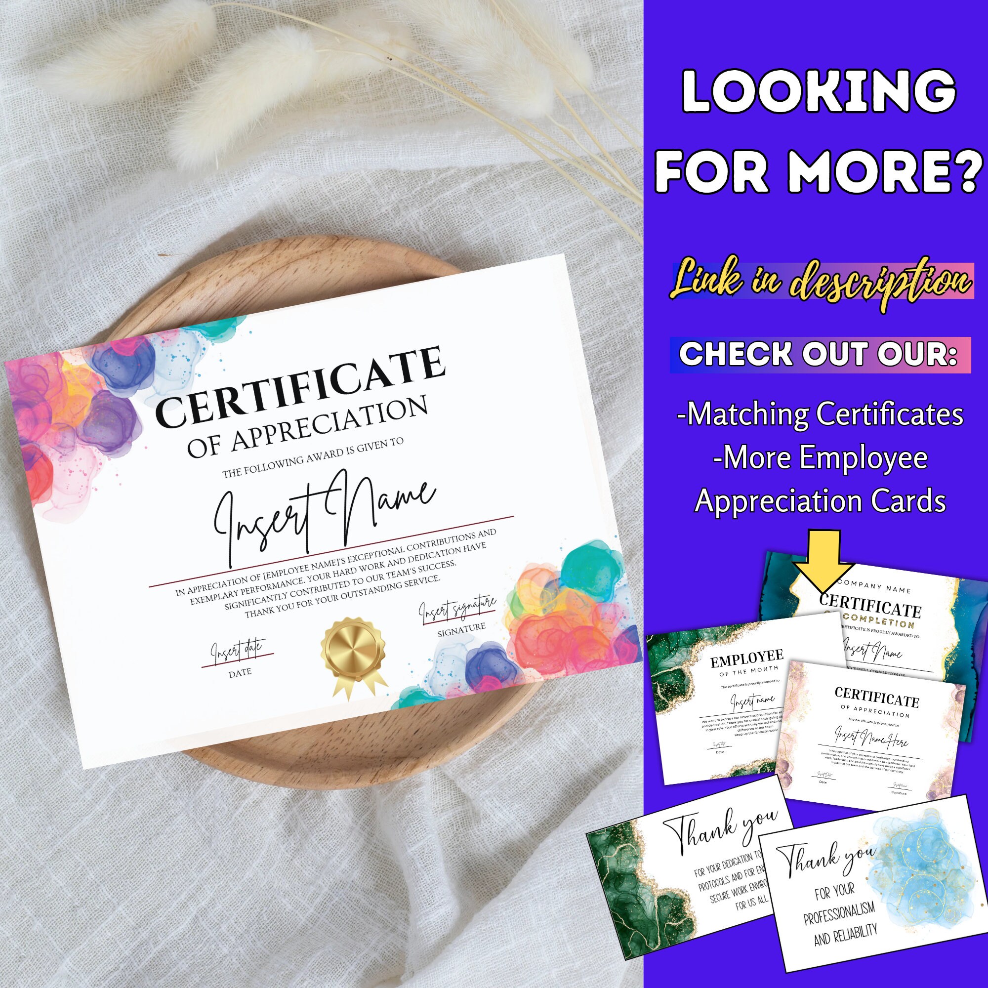 Employee Recognition Cards Team Appreciation Cards Teacher Appreciation ...