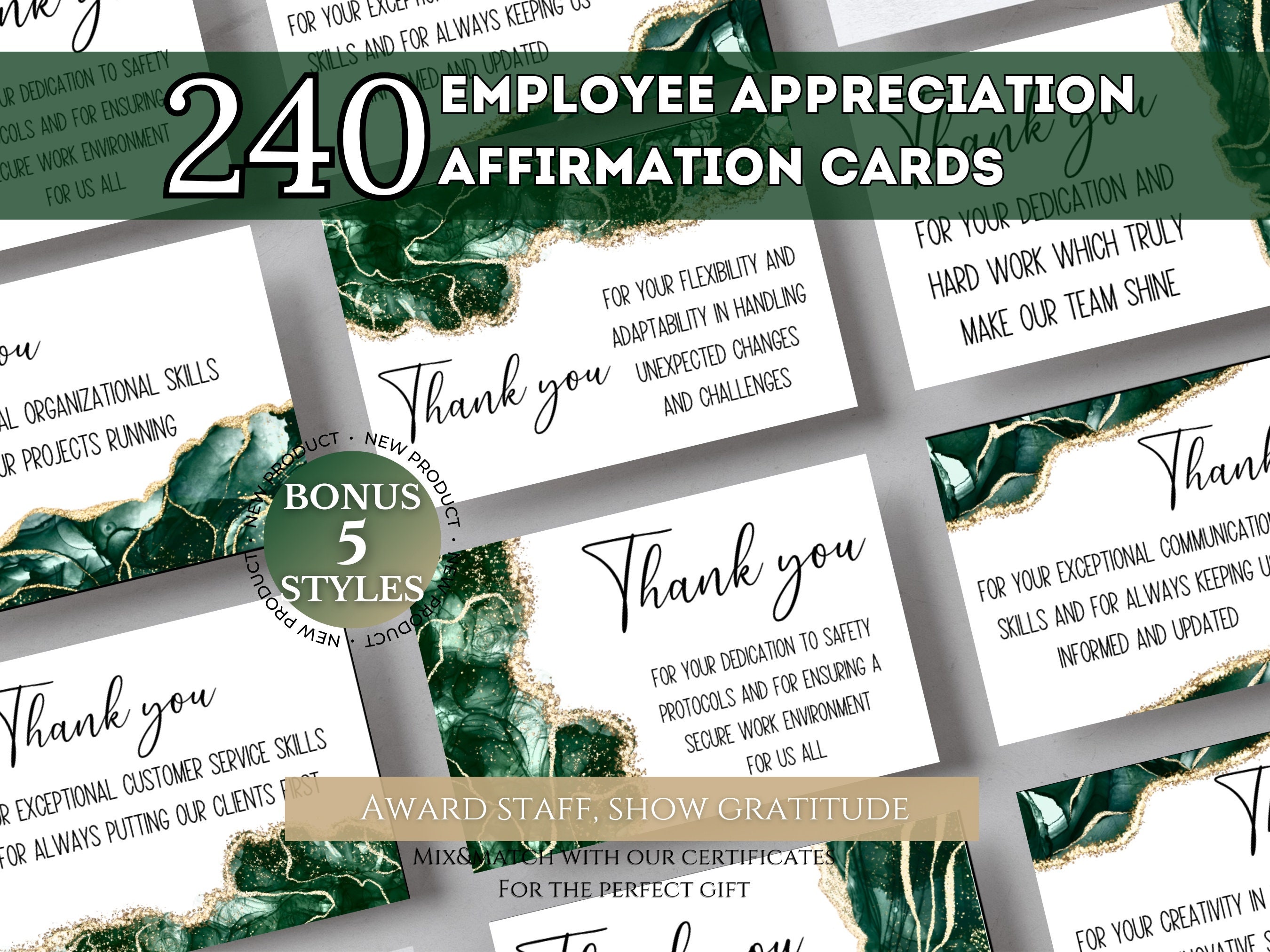Employee Appreciation Cards Printable Tag Thank You Employee ...
