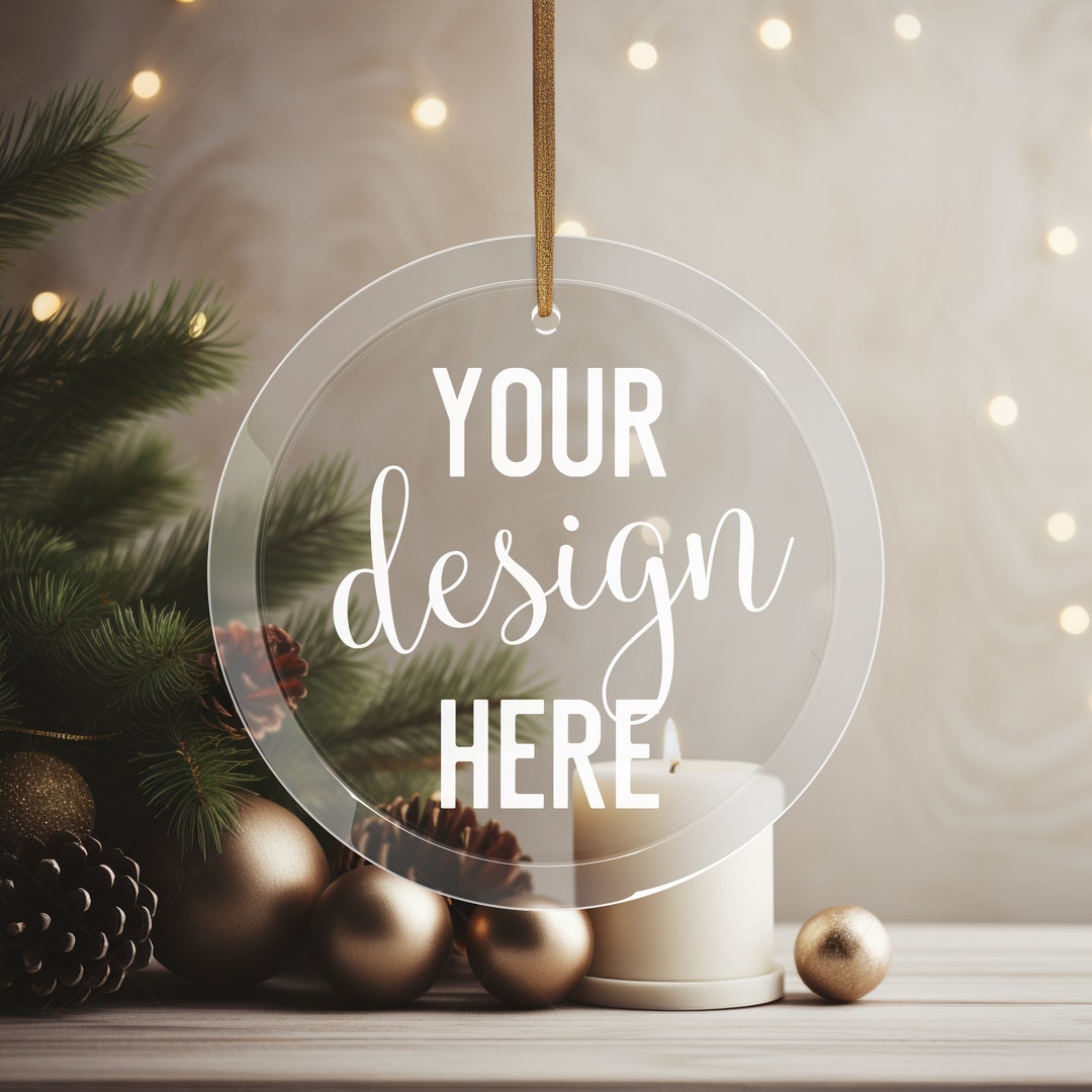 Christmas Ornament Mockup, Glass Ornament Mockup, Transparent Blank ... Christmas Ornament Mockup, Glass Ornament Mockup, Transparent Blank ...