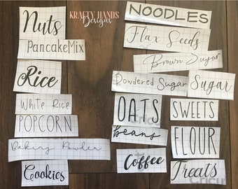 Actual Handwriting Decals, Stickers From Writing, Signature Decal Name ...