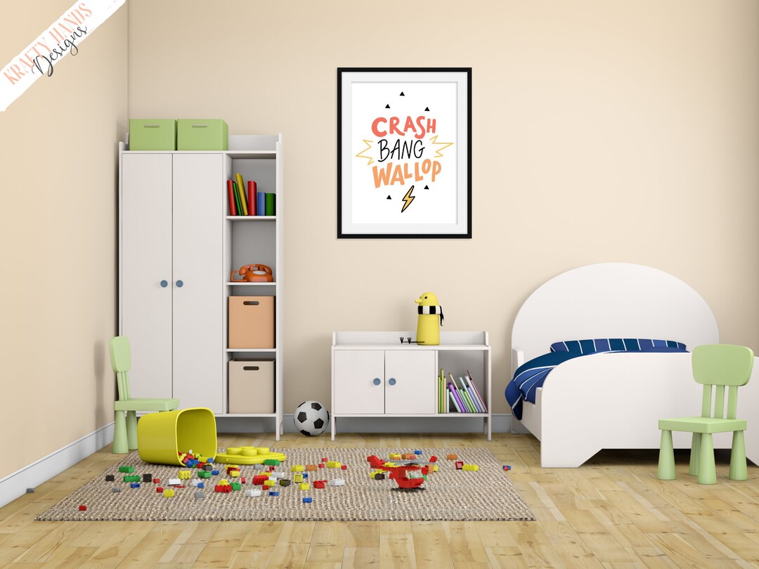 Crash Bang Wallop - Impression de pépinière - Etsy France