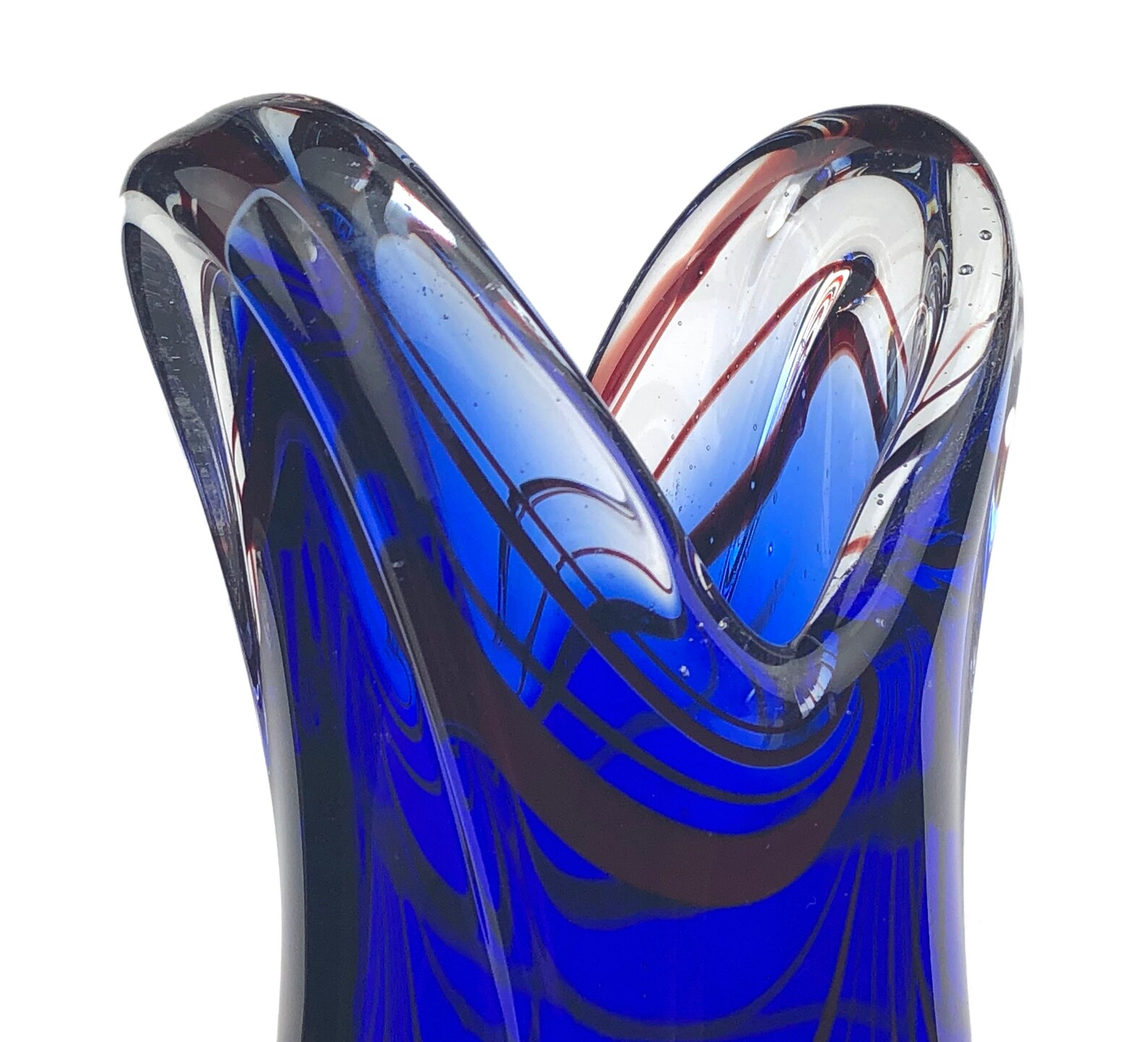 RARE Ales Valner Czech Bohemia Czechoslovakia Sculptured Vase | Etsy