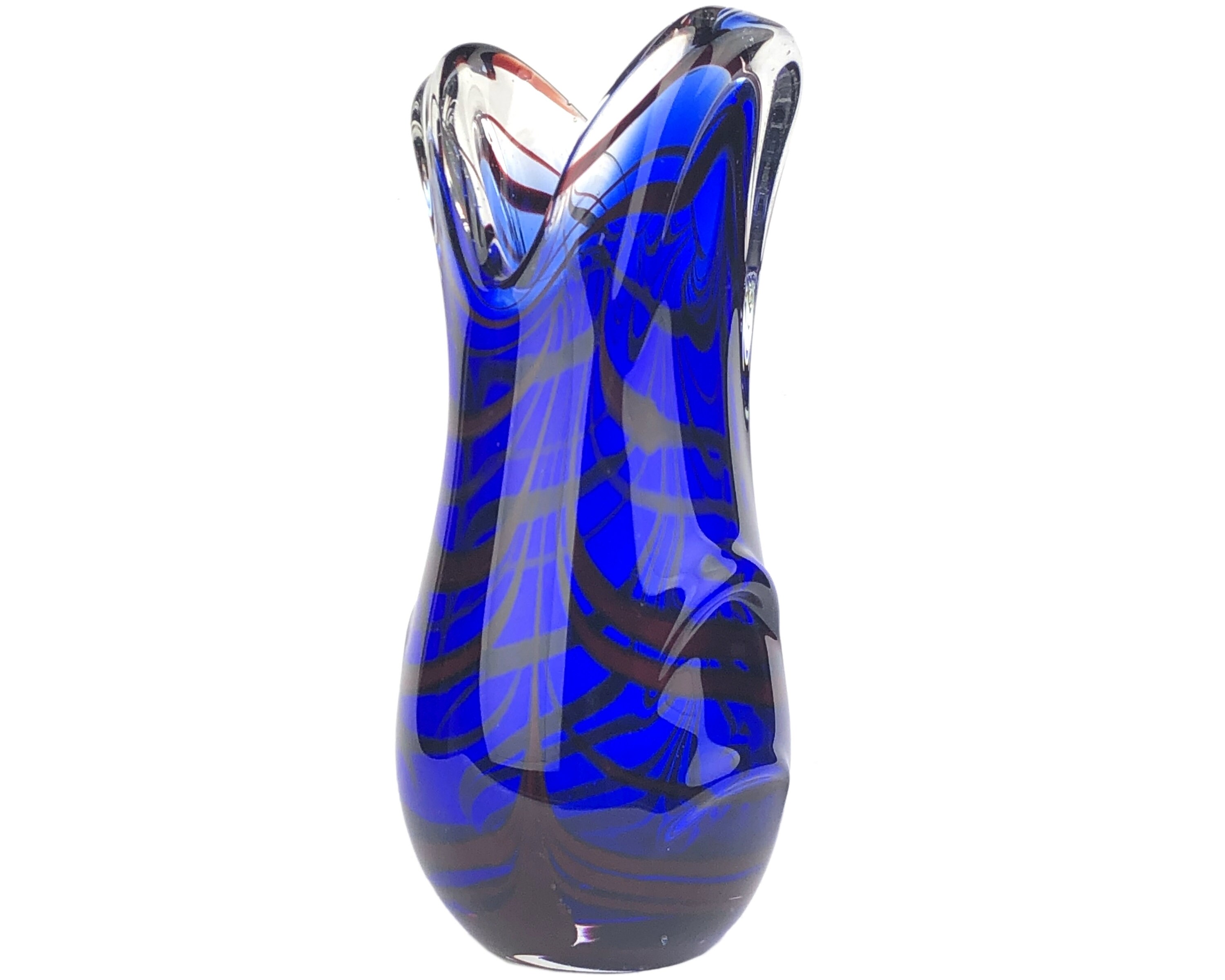 RARE Ales Valner Czech Bohemia Czechoslovakia Sculptured Vase 1970s ...