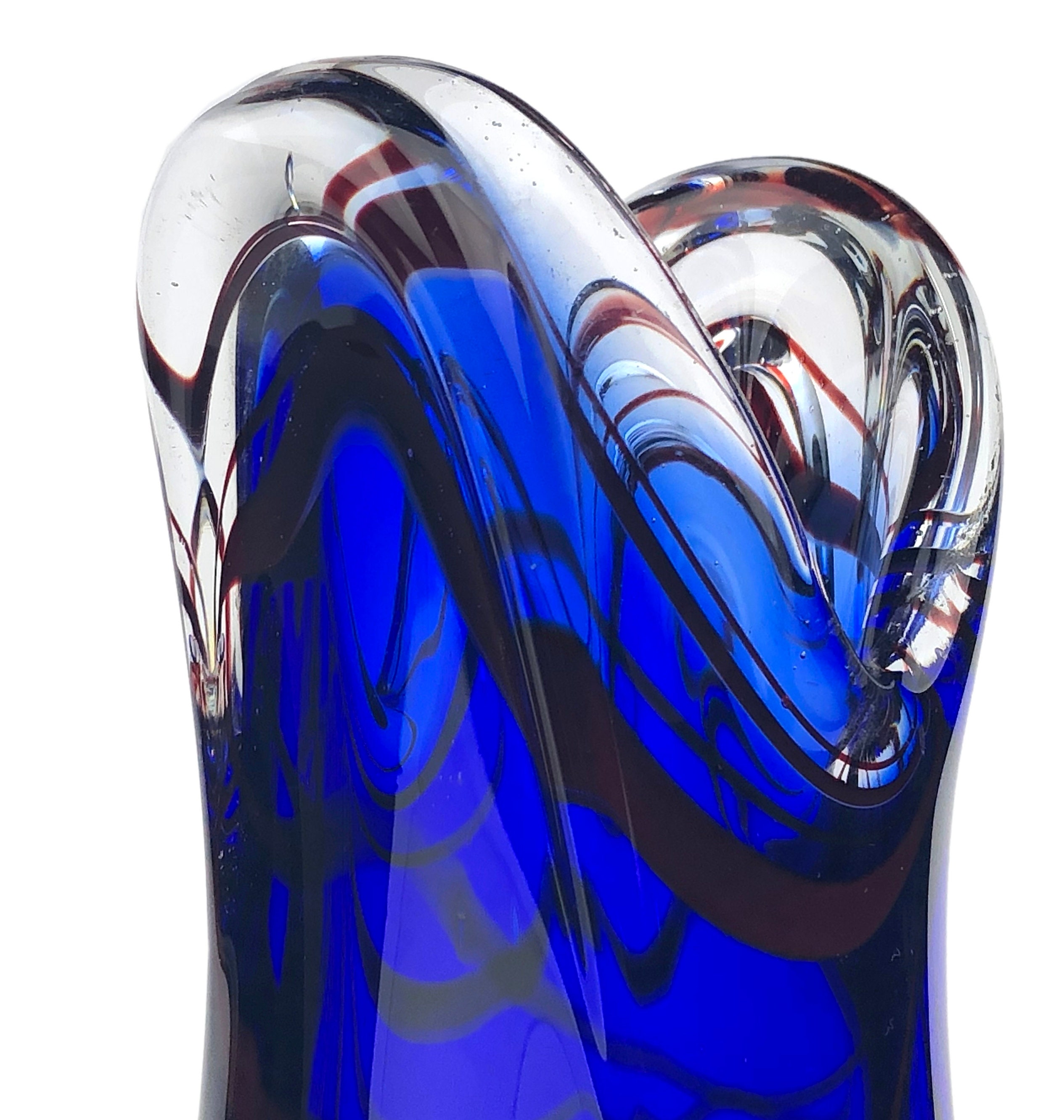 RARE Ales Valner Czech Bohemia Czechoslovakia Sculptured Vase | Etsy