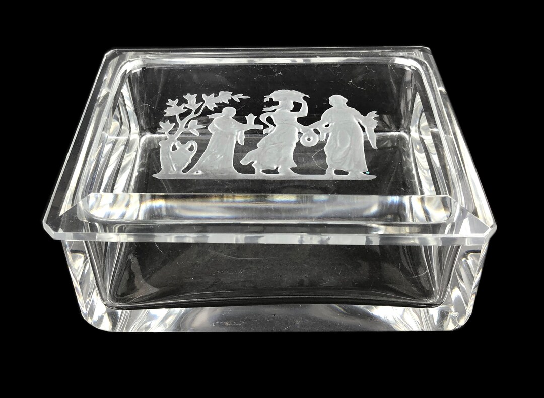 Buy The Three Graces Bohemian Czech Art Deco Heinrich Hoffmann Box ...