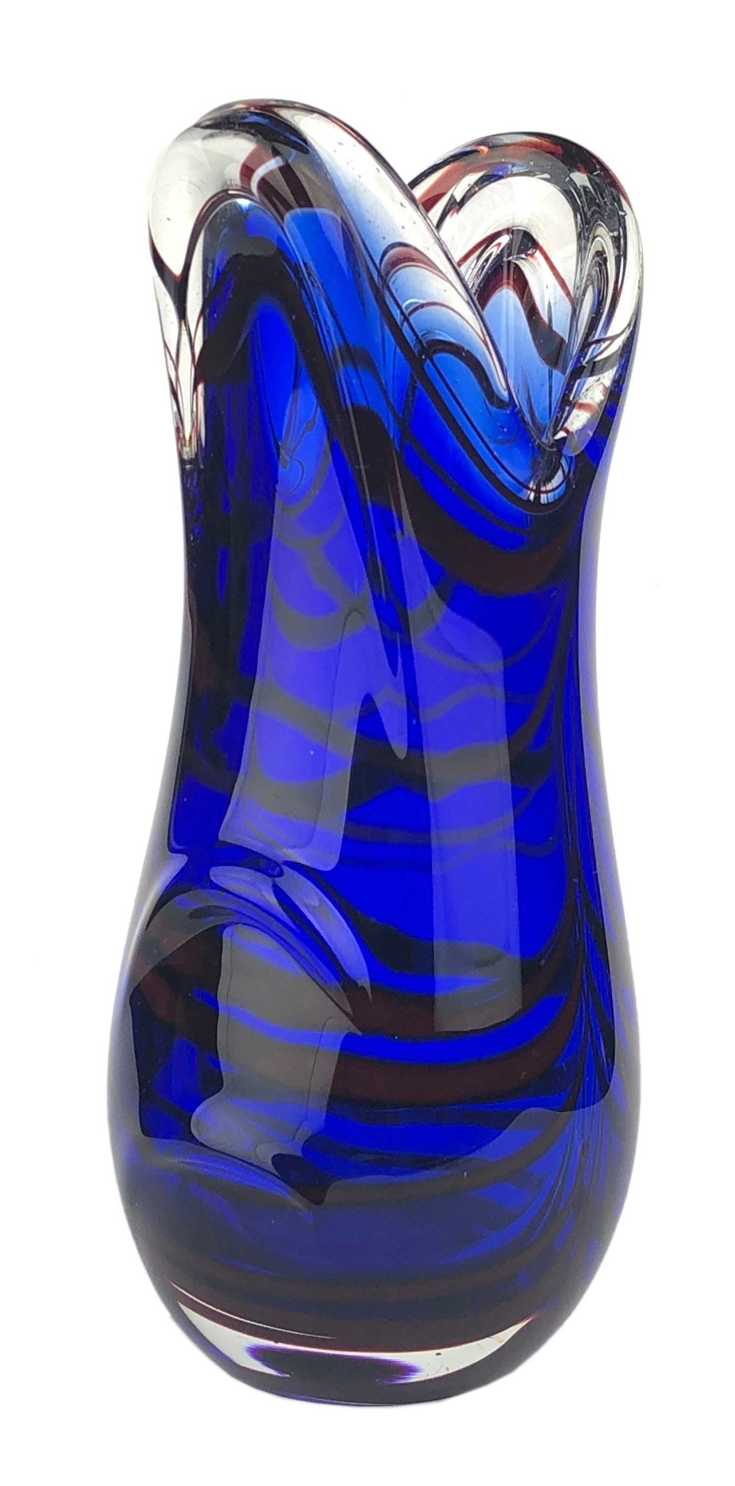 RARE Ales Valner Czech Bohemia Czechoslovakia Sculptured Vase | Etsy