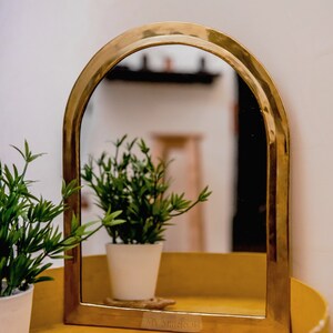 Gold Arch Mirror Handmade Golden Mirror Luxury Mirror Boho - Etsy