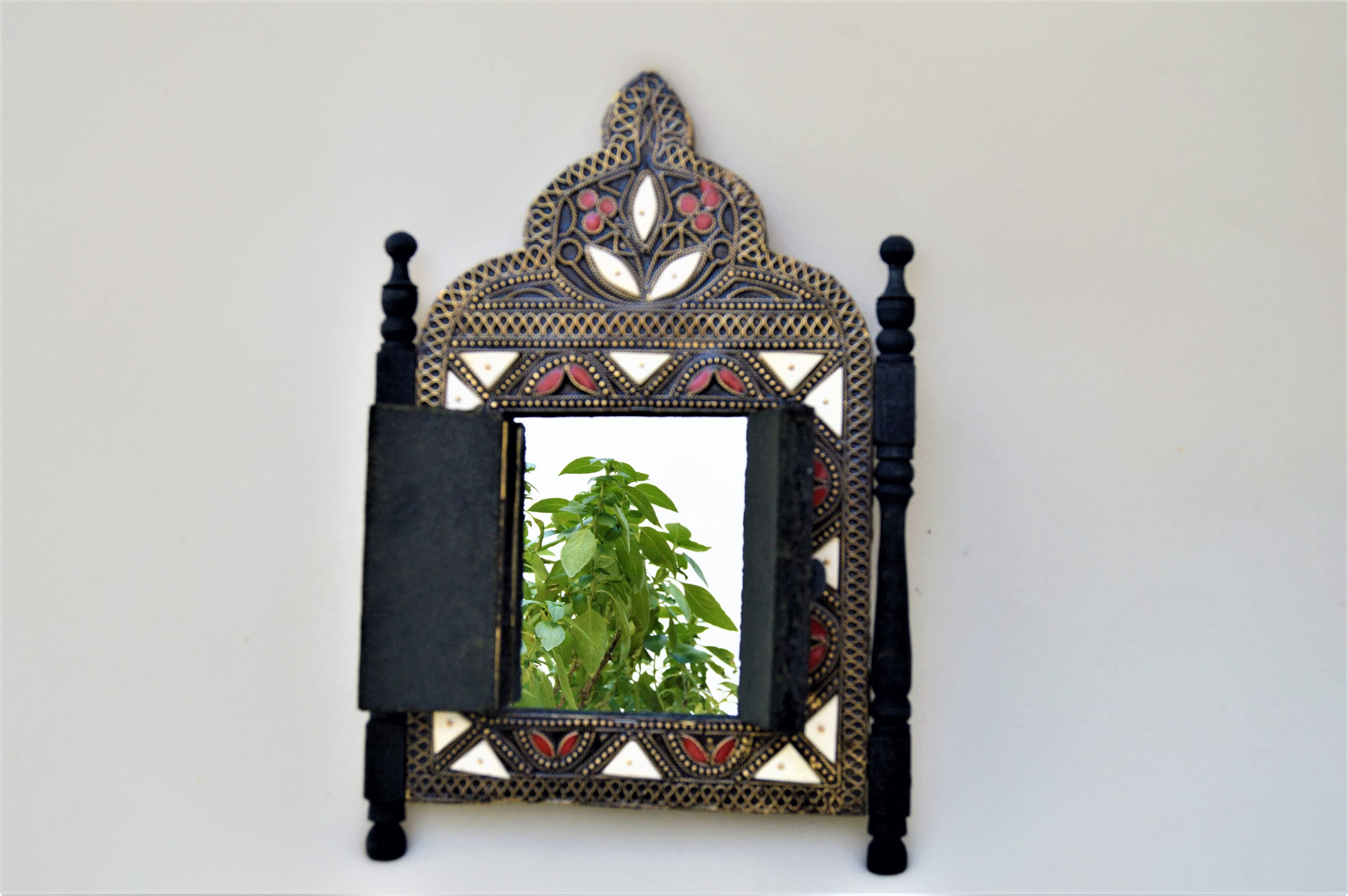 Small Moroccan Mirror Handmade Moroccan Wall Decor Moroccan Mirror Wall ...