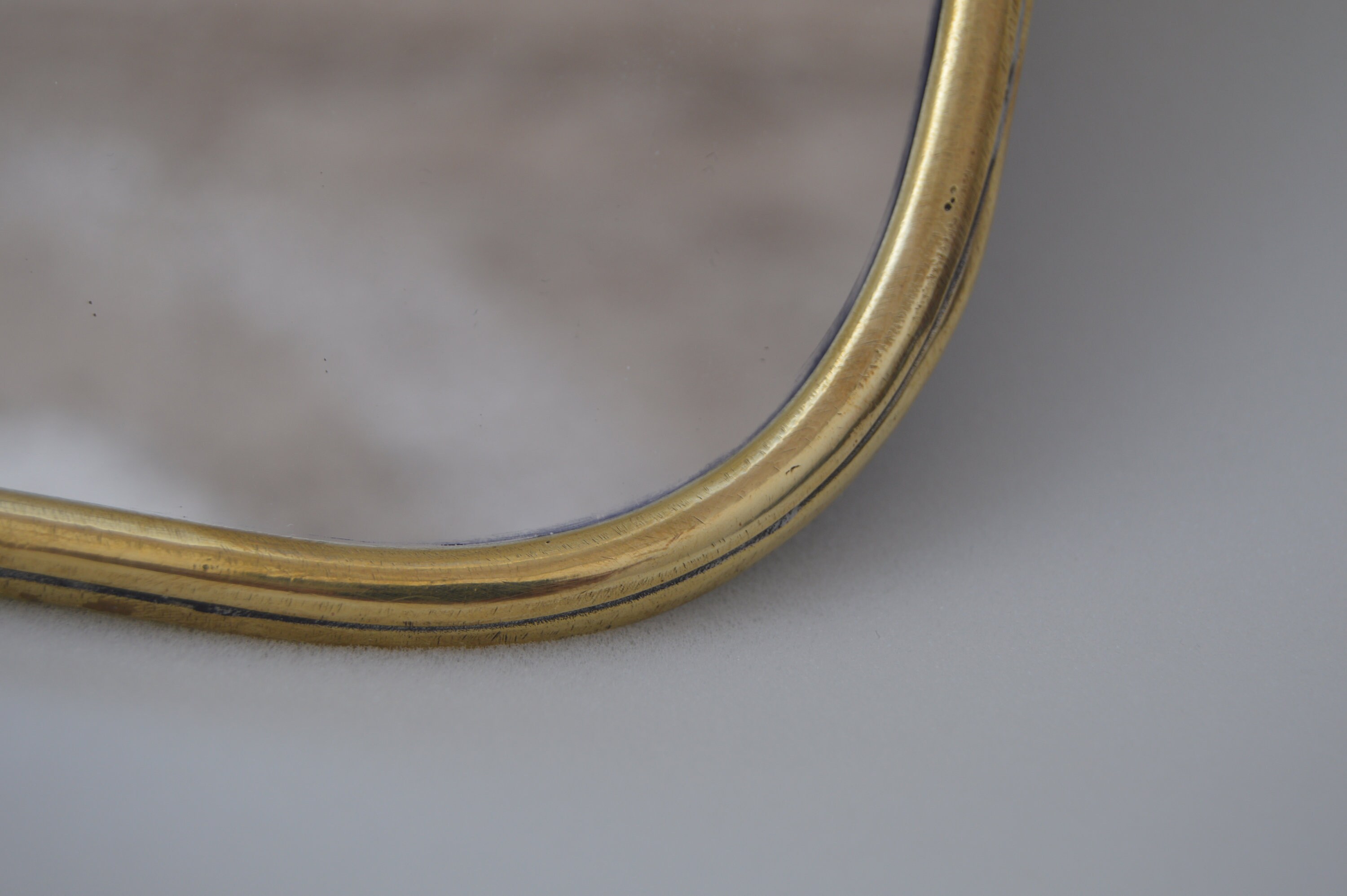 Brass Wall Mirror - Etsy