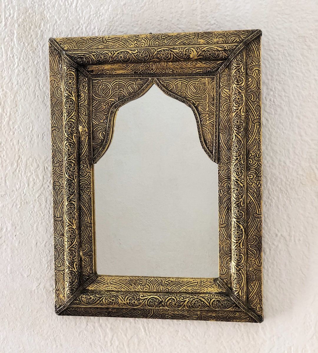 Moroccan Mirror, Small Rectangular Mirror, Arch Mirror - Etsy