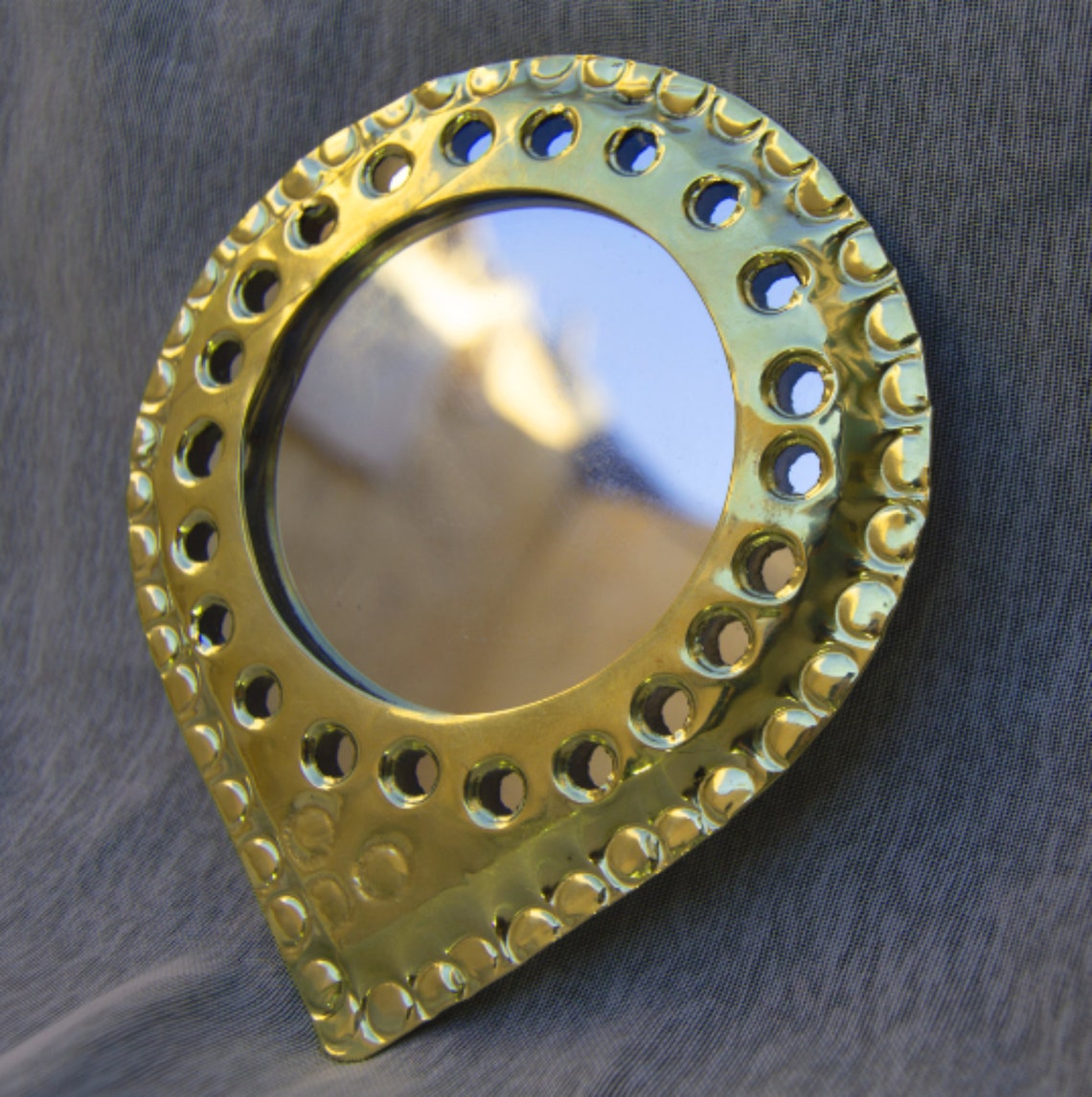 Golden Wall Mirror Small Mirrors for Wall Decor Small Wall | Etsy