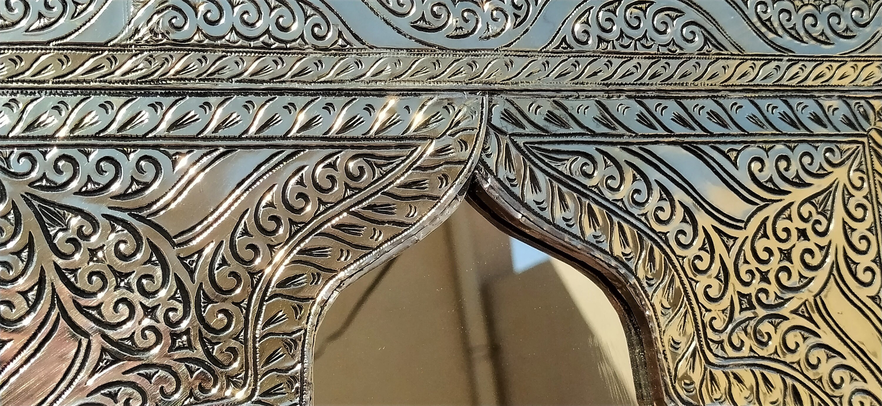 Arabic Wall Art Hand Carved Mirror Moroccan Mirror Wall | Etsy