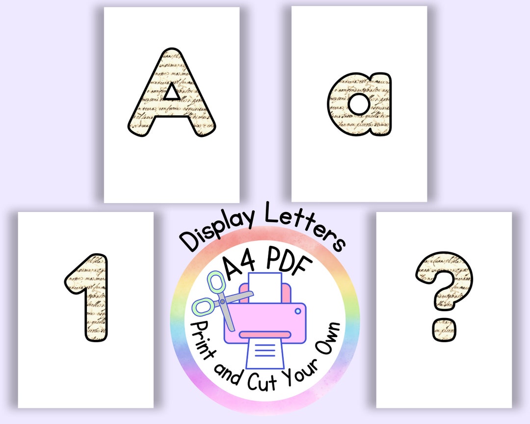 Old Writing | Literacy | Shakespeare | Dickens | Printable Display ...