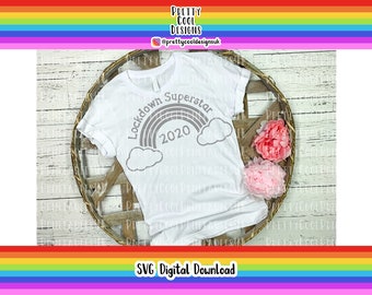 SVG Digital File Download I Was Born in Lockdown 2020 | Etsy