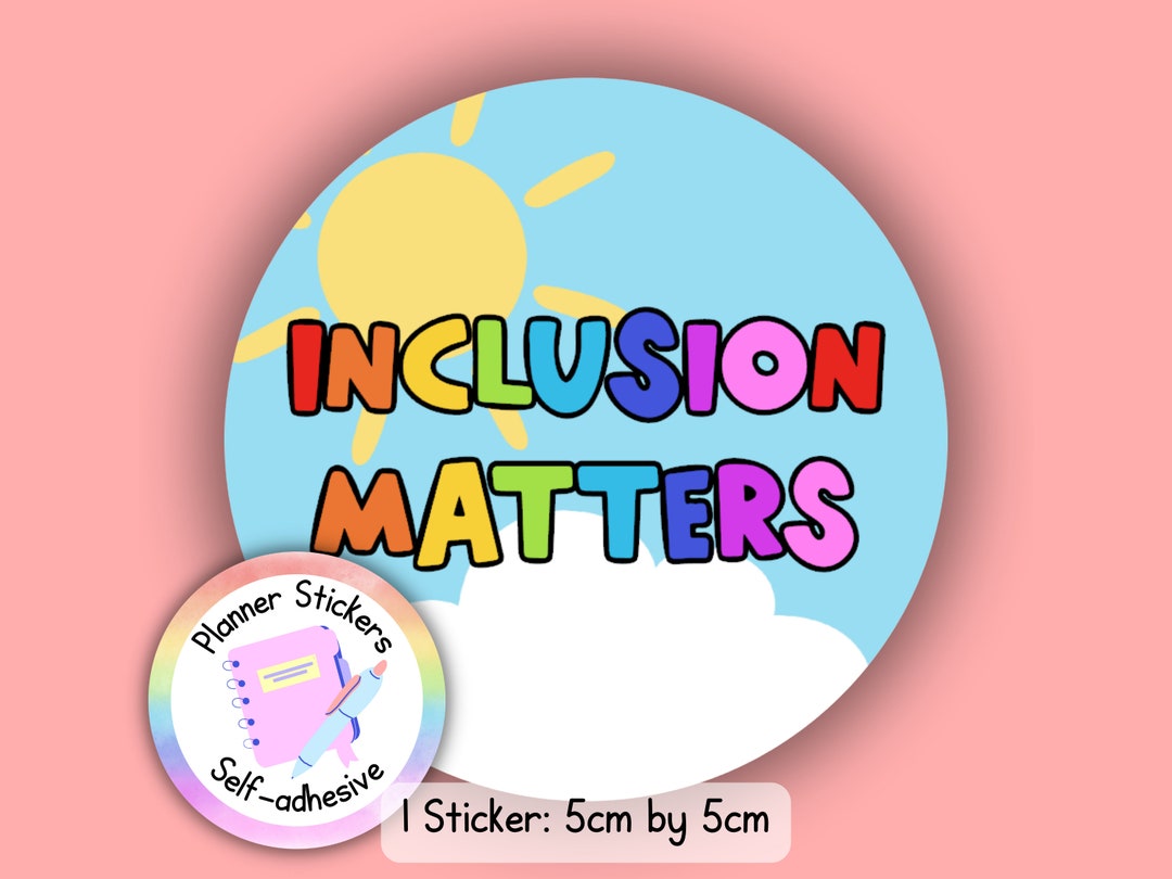 Inclusion Matters Teacher Teaching Assistant Senco Sendco ECT Sticker ...