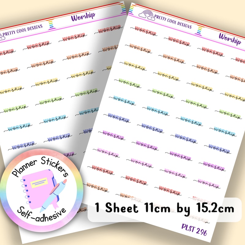 Worship Bulleting - Etsy UK