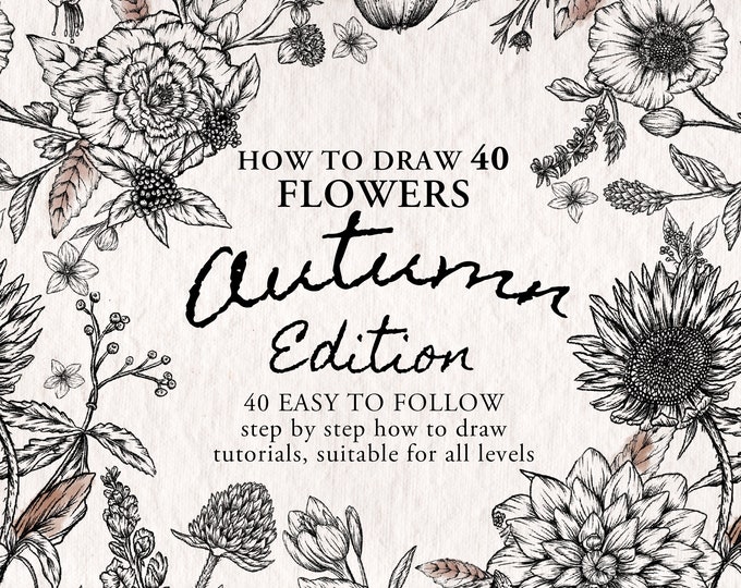 How to Embellish Flowers: A Printable Book With Over 110 Step-by-step ...