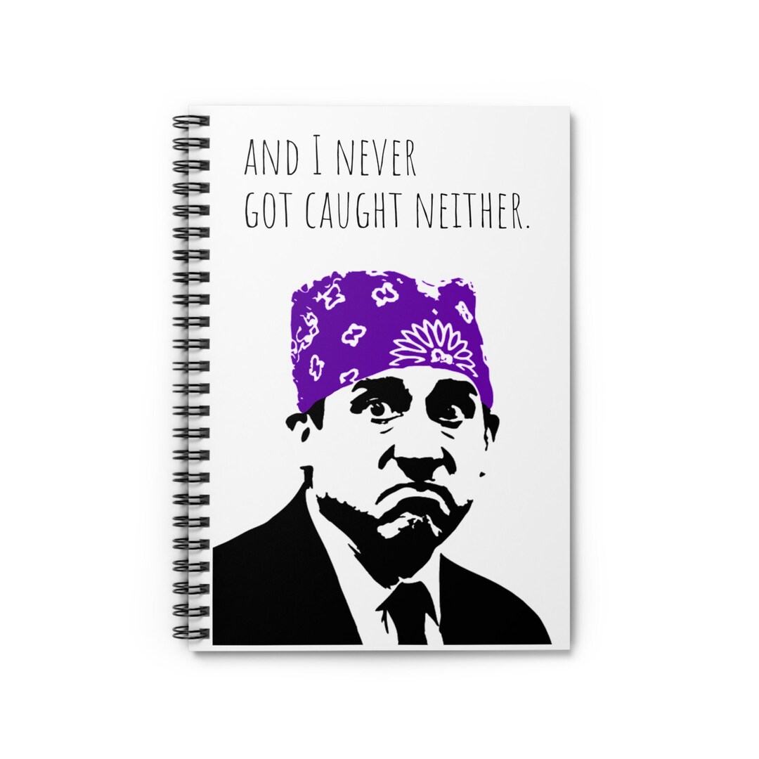 Prison Mike the Office Notebook / Spiral Notepad the Office / Michael ...